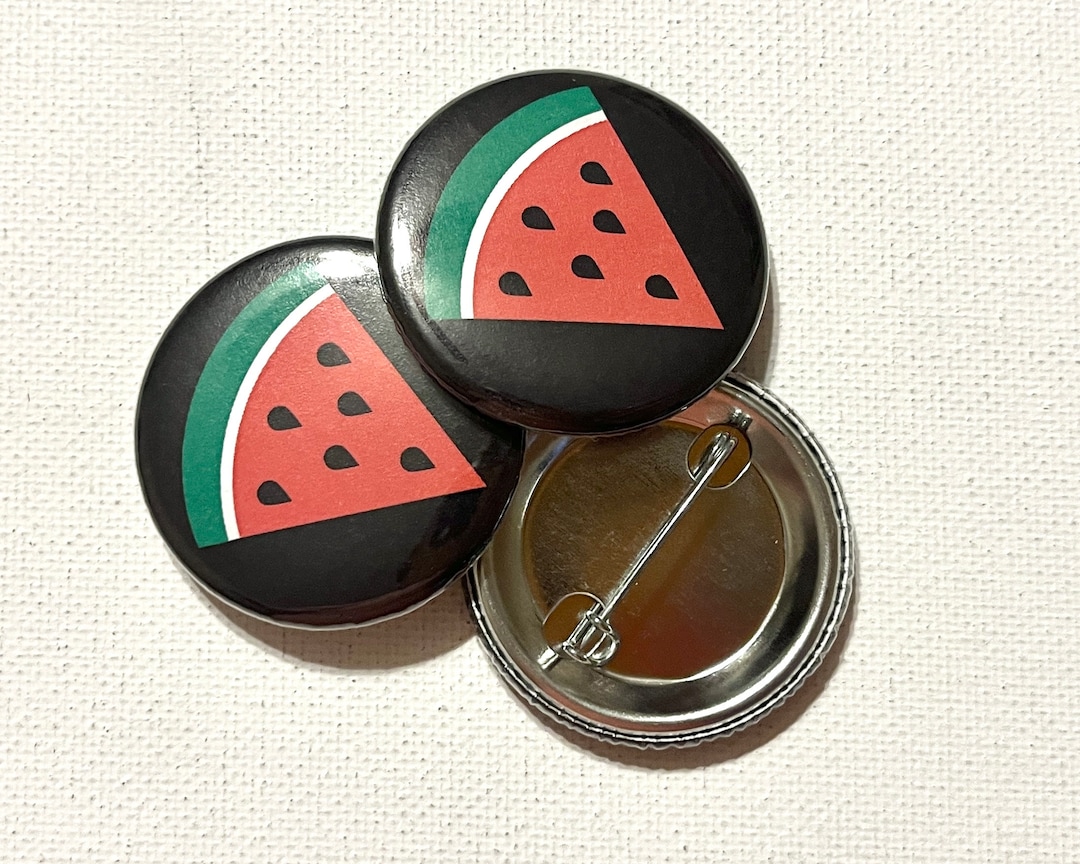 Watermelon Mini Buttons - Etsy