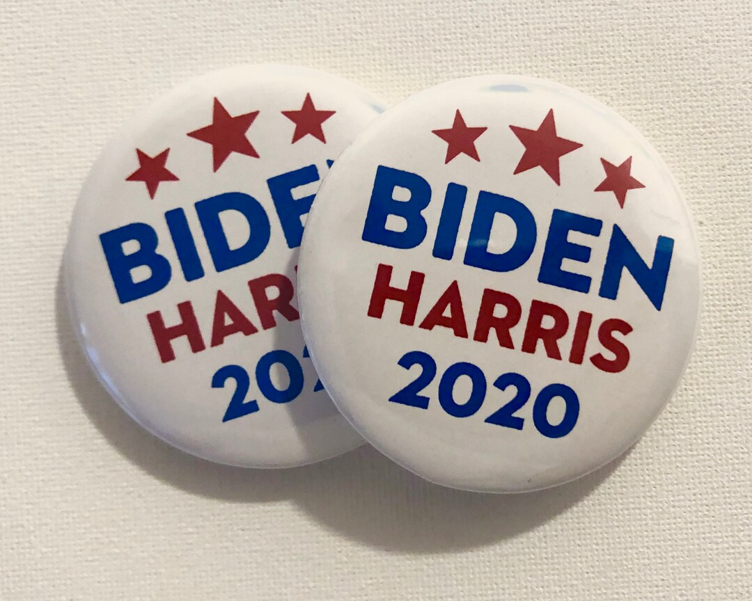 Joe Biden Kamala Harris 2020 Buttons - Etsy