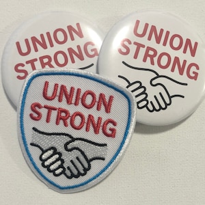 Union Strong Pro Union Patch - Etsy