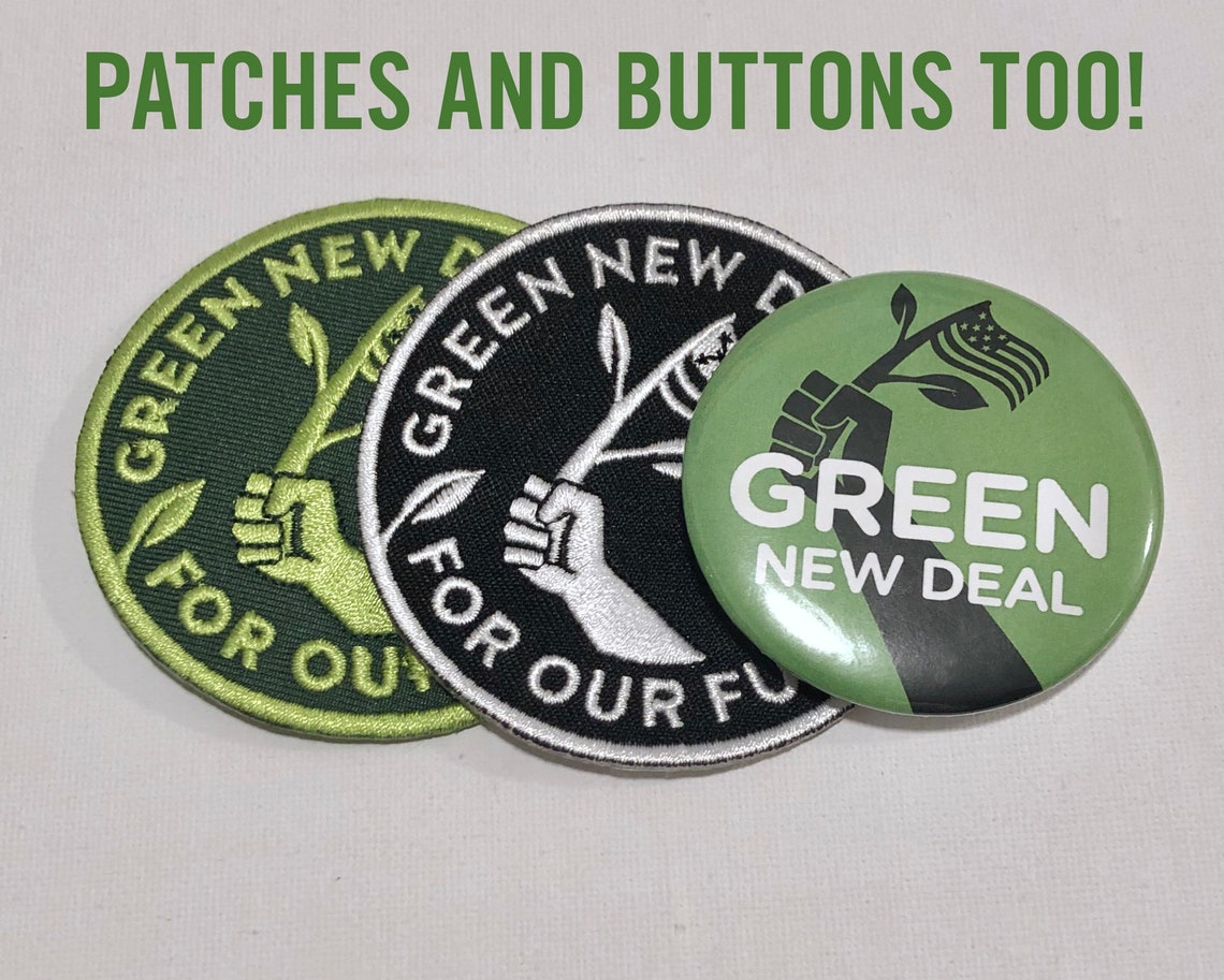 Green New Deal Stickers 2-pack - Etsy