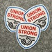 Union Strong Pro Union Stickers - Etsy