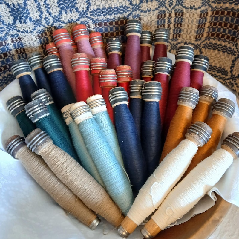 Vintage Factory Bobbins - Etsy