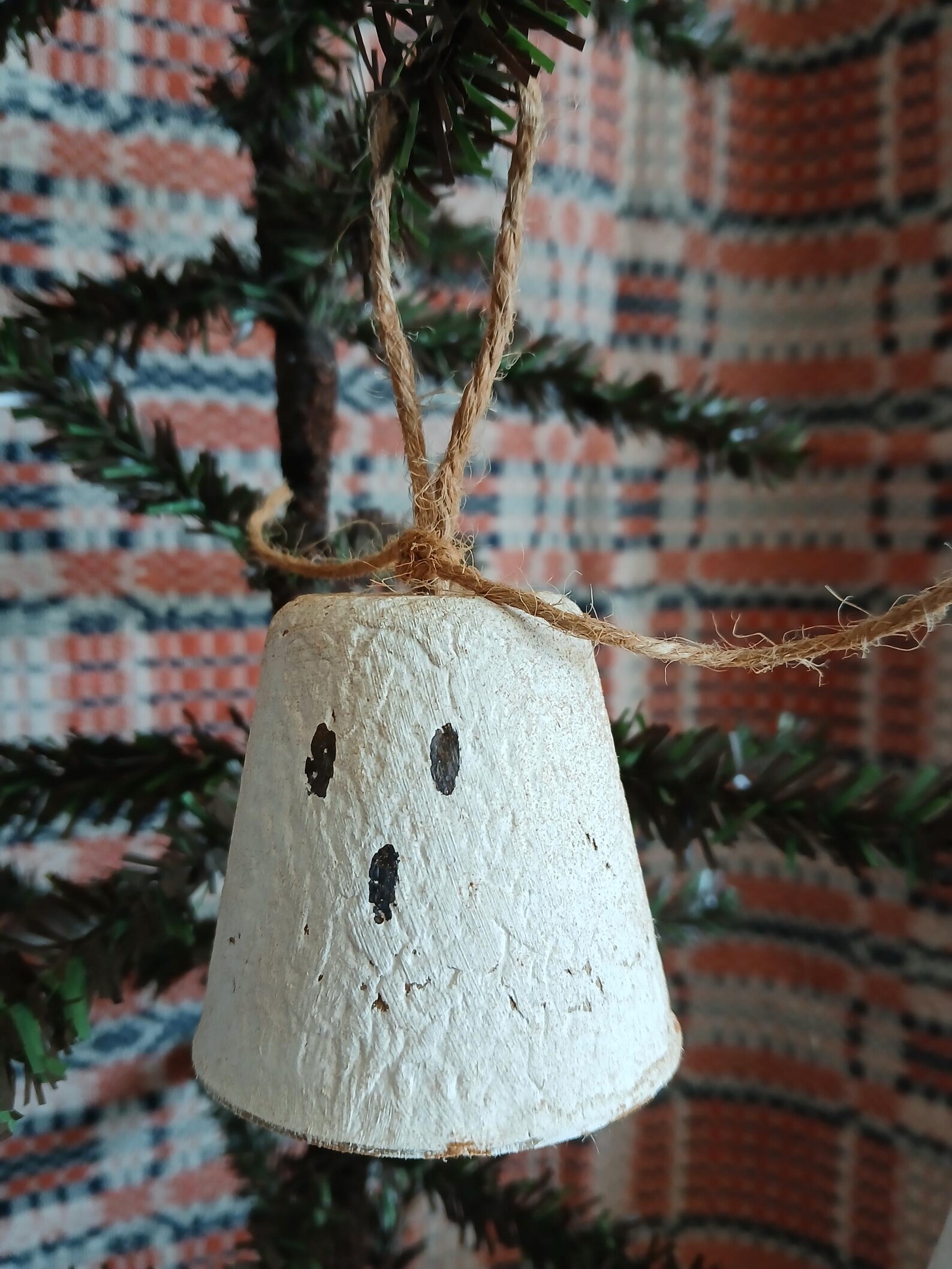 Ghost Ornaments, Primitive Grungy Halloween Ghost Decor - Etsy