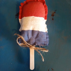 Rocket Pop Red White and Blue Popsicle Summer Bowl Filler - Etsy