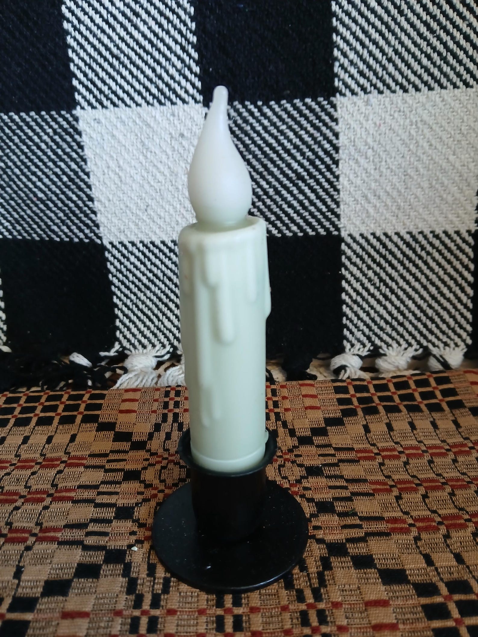 Solid Color 4 Inch Timer Taper Candle, Home Decor, Window Candle - Etsy