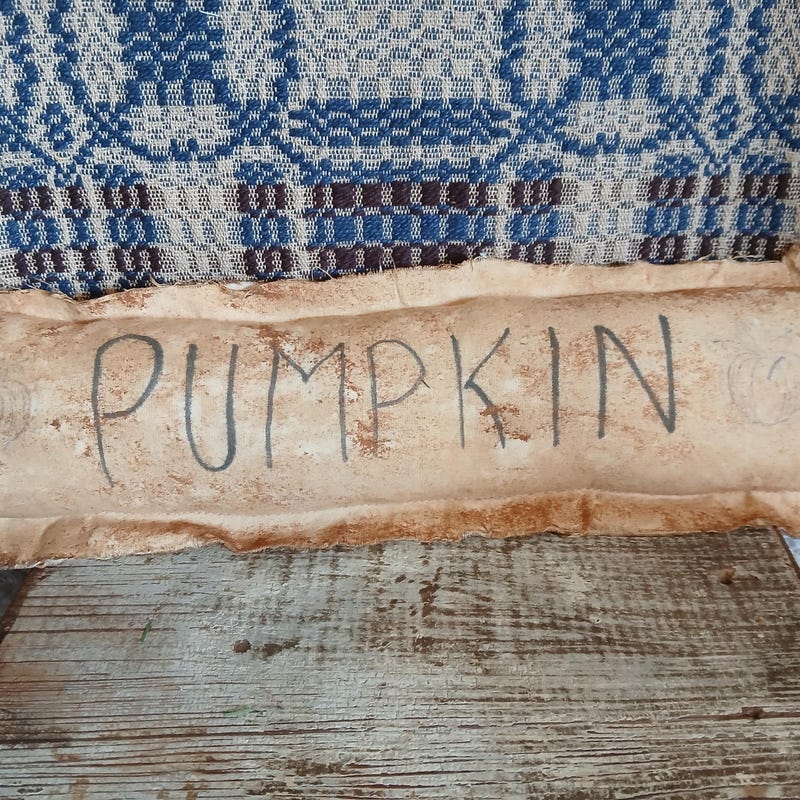 Primitive Pillow - Etsy