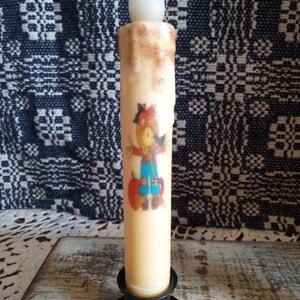 Fall Timer Taper Candle, Primitive Battery Candle - Etsy