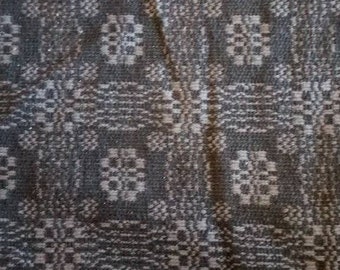 Primitive Coverlet 34 Inch Table Square Black/tan - Etsy