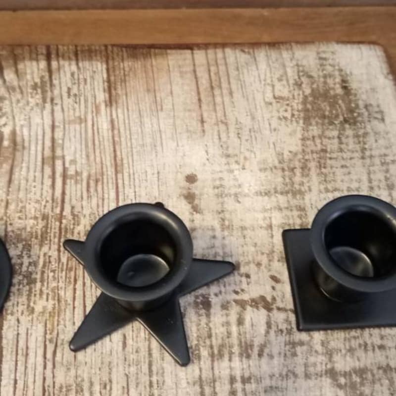 Colonial Tin Candle Holders - Etsy