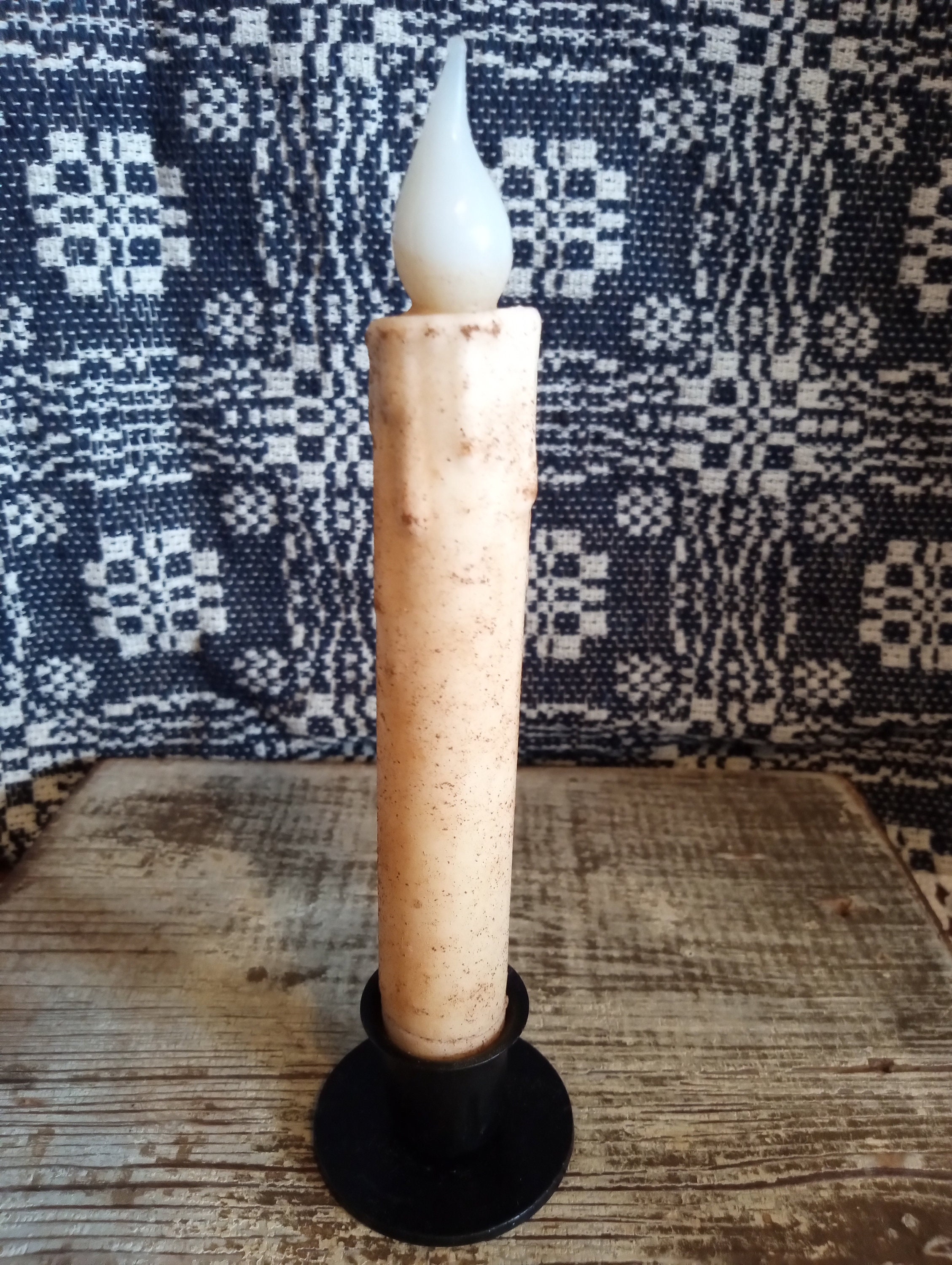 Solid Color Timer Taper Candle, Home Decor, Window Candle, 7 Inch - Etsy