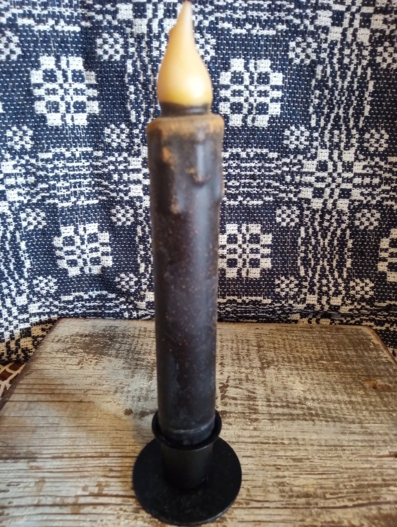 Solid Color Timer Taper Candle, Home Decor, Window Candle, 7 Inch - Etsy