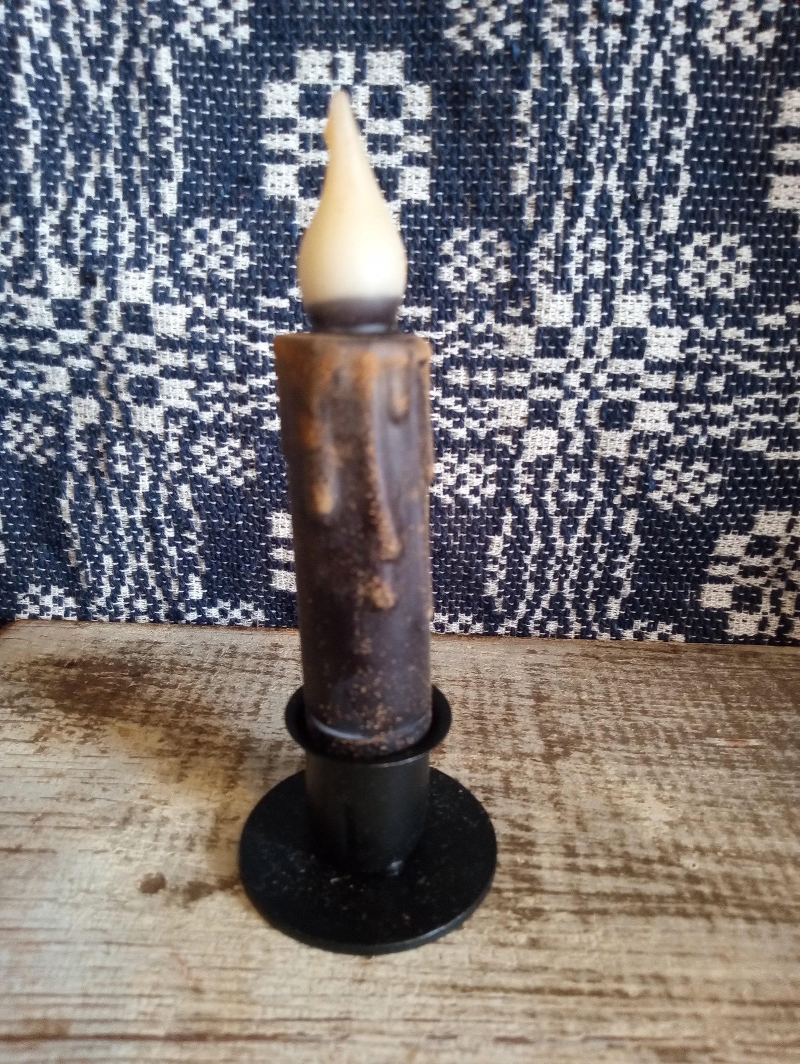 Solid Color 4 Inch Timer Taper Candle, Home Decor, Window Candle - Etsy
