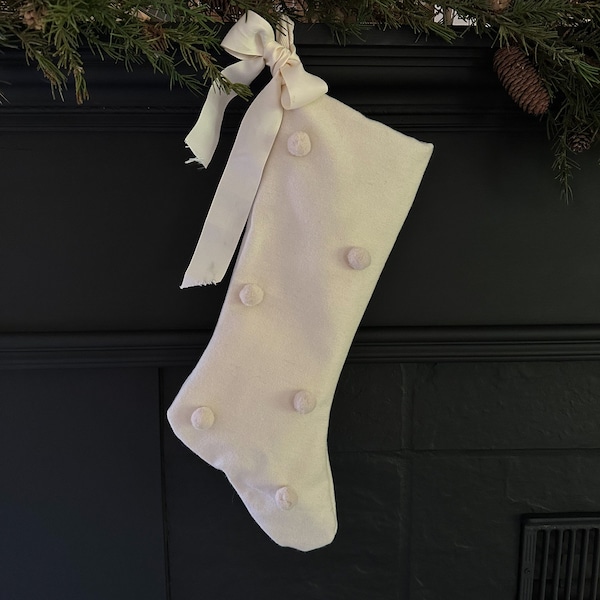 Cream Stocking Etsy