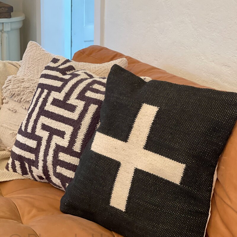 Cross Pillow - Etsy