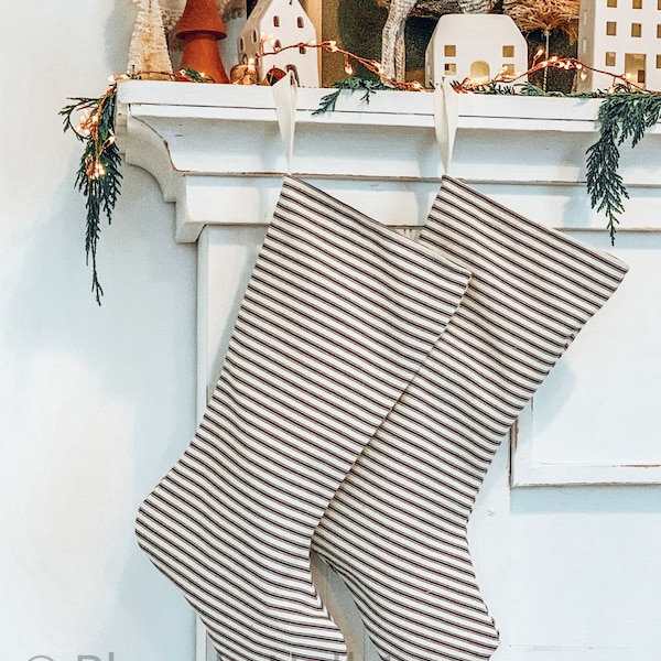 Vertical Striped Stockings - Etsy