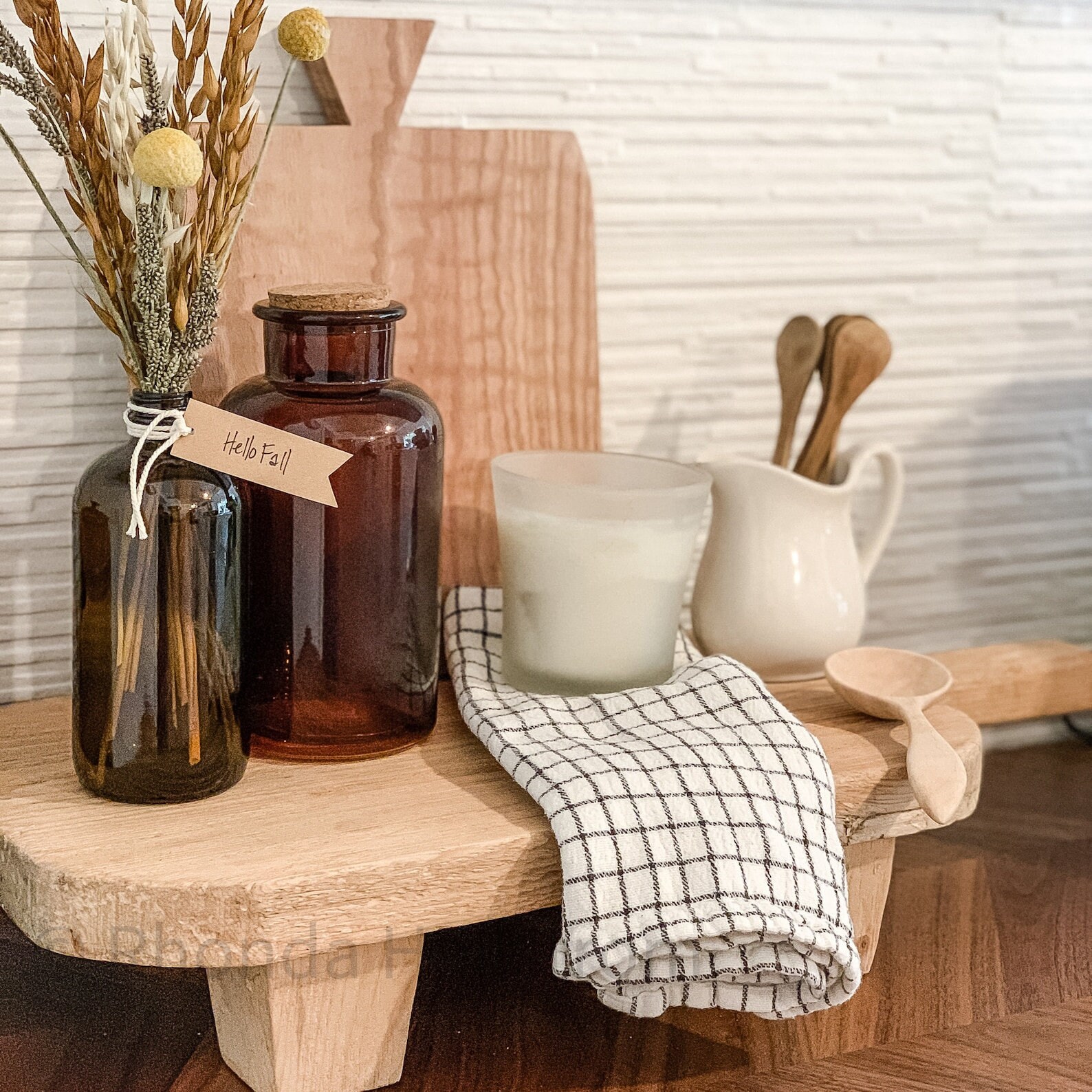 Large Wood Riser/ Natural Wood Home Decor Stand/ Wood Bread - Etsy