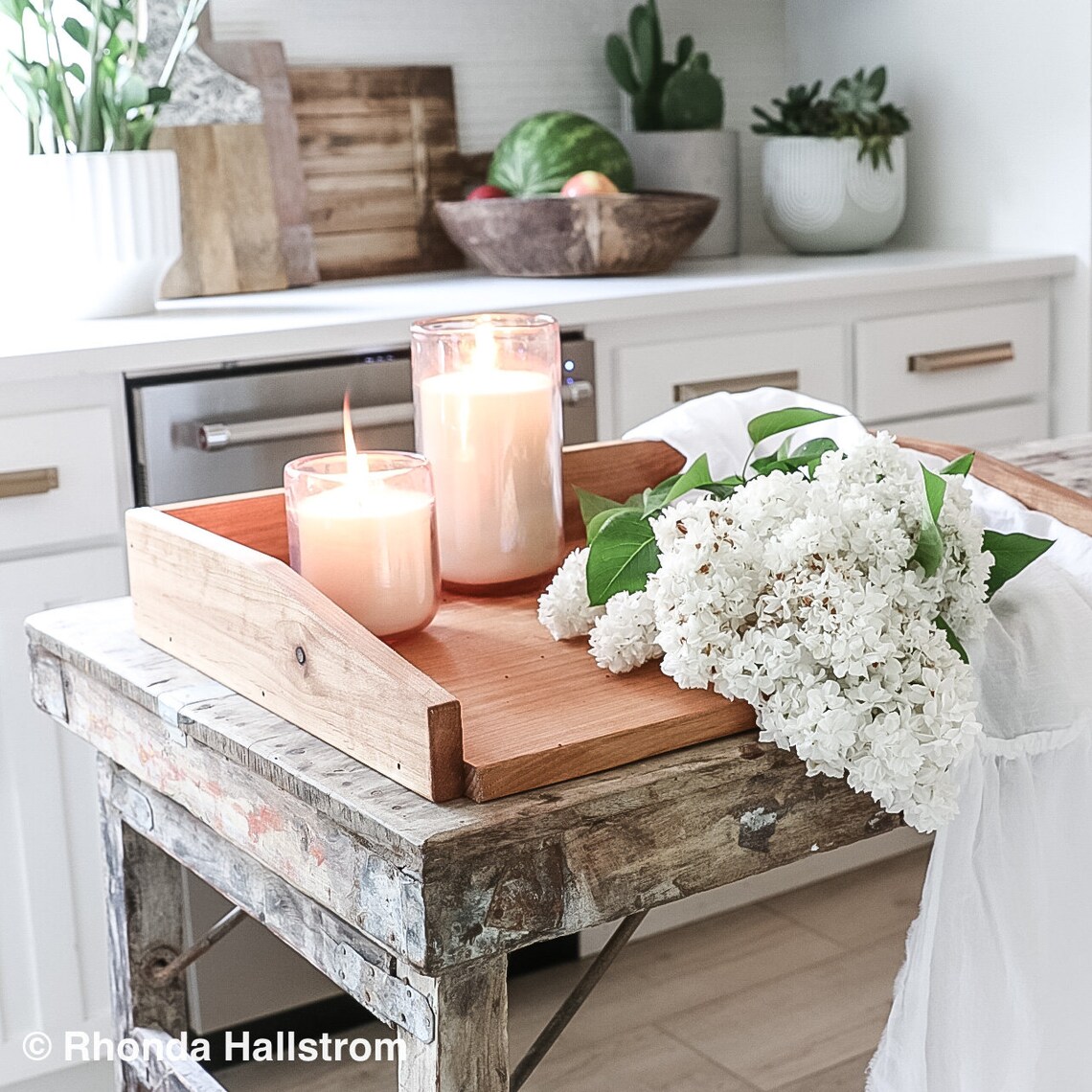 French Vintage Style Cutting Board With Sides/wood Bread - Etsy