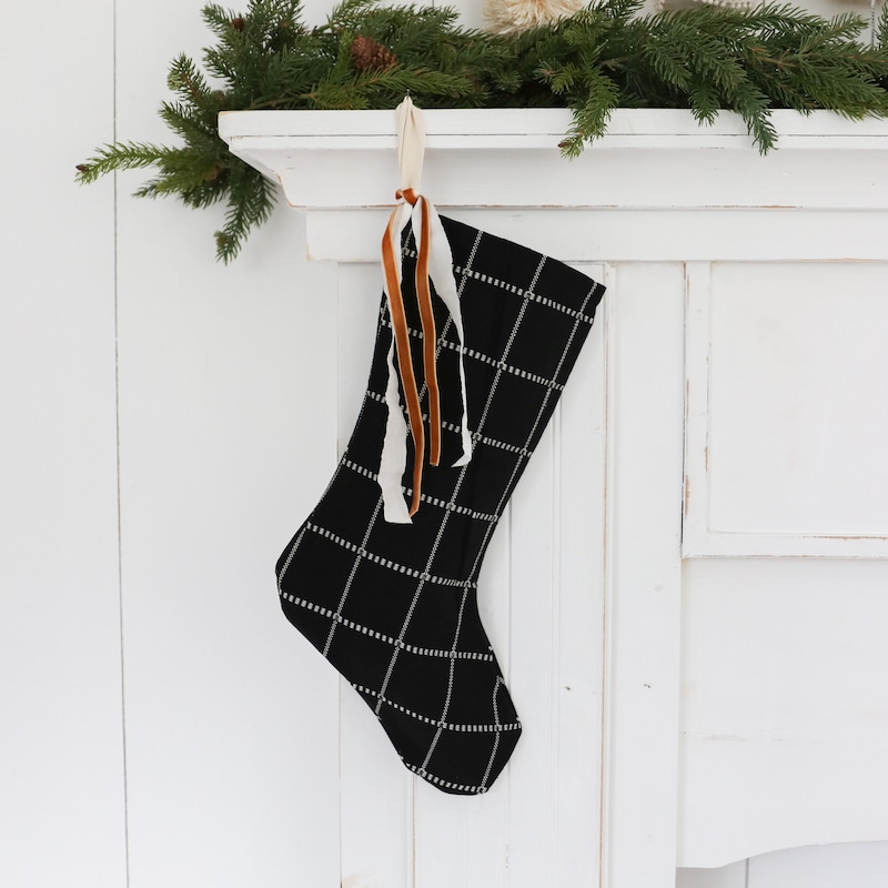 Modern Stocking - Etsy