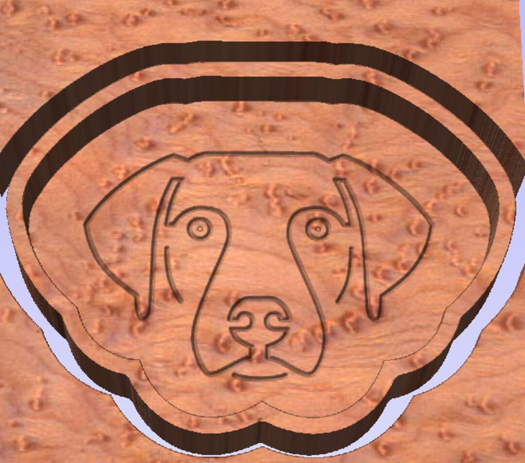 Lab Retriever Catch All Tray, CNC File, Fusion 360 and Vector Vcarve ...