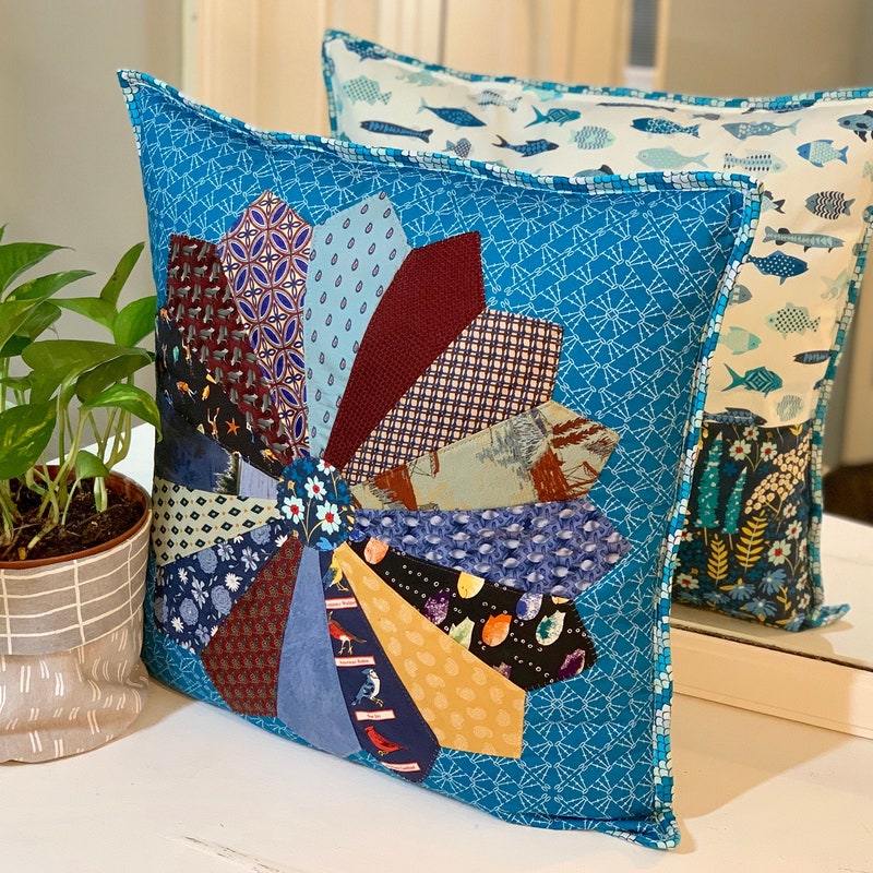Patchwork Pillow Quilt - Etsy UK