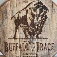 Buffalo Trace Sign - 44" Diameter - Etsy