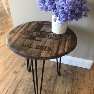 Bourbon Barrel Coffee Table Bourbon Barrel End Table | Etsy