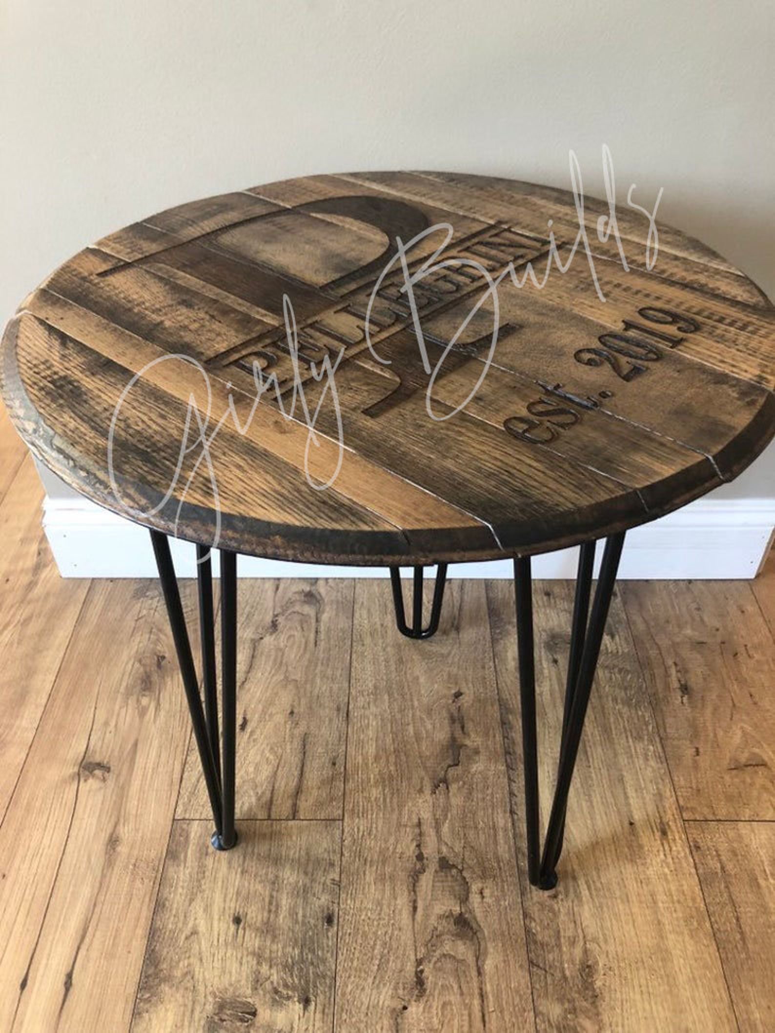 Bourbon Barrel Coffee Table Bourbon Barrel End Table - Etsy
