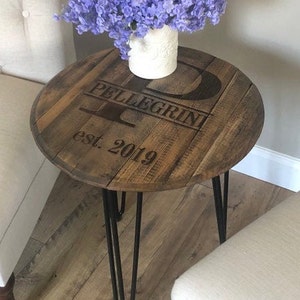 Bourbon Barrel Coffee Table Bourbon Barrel End Table | Etsy