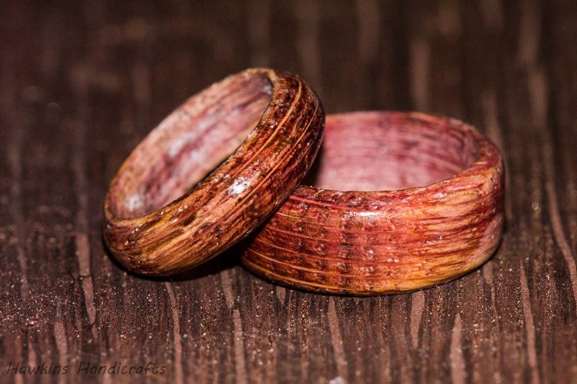 Wine Barrel Ring Reclaimed Napa Valley Barrel Wood Ring | Etsy