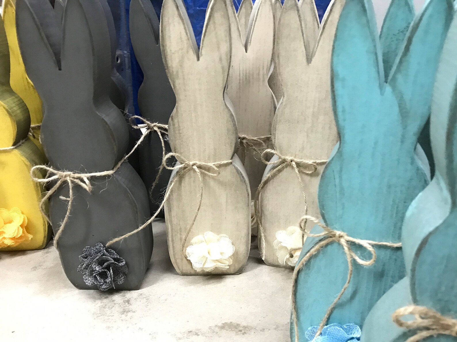 RESTOCKED One Bunny. Colorful Wood Bunnies. Wood Peeps. - Etsy Canada