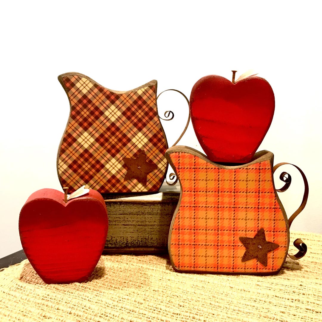 Apple Cider. Cute Fall Pitchers. Apple Decor. Fall Wood Decor. Cider ...