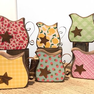 Cute Summer Pitcher. Summer Wood Decor. Lemonade Pitcher. - Etsy