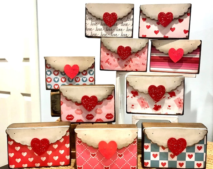 RESTOCKED! Valentine Love Letters. Valentine Decor. Valentines Day ...