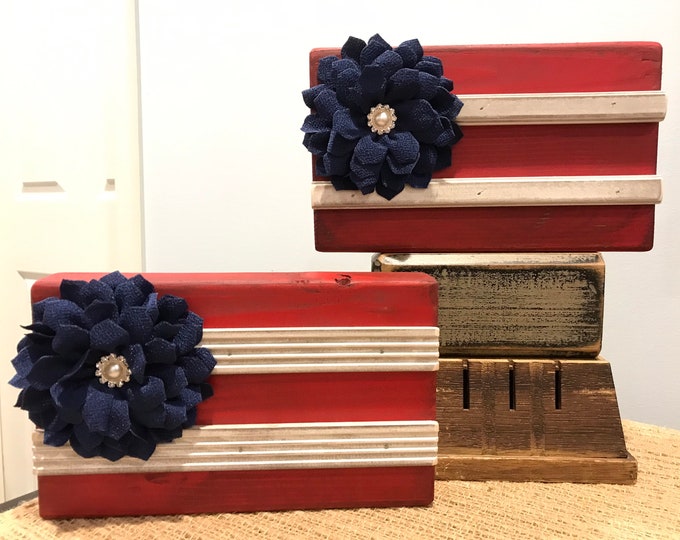 Americana Decor. Patriotic Decor. Flag Wood Sign. Americana Flag ...