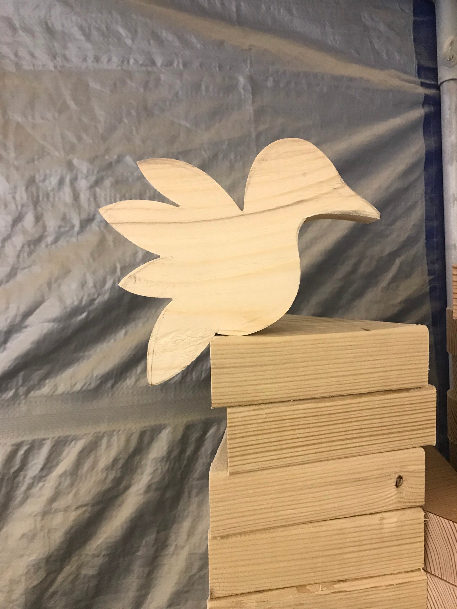 Wooden Hummingbirds. Wood Bird. Rustic Spring Birds. Summer - Etsy