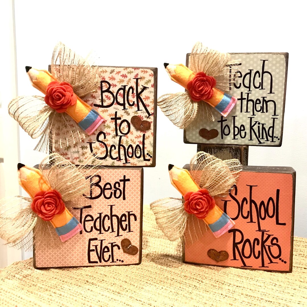 Teacher Signs. Teacher Gifts. Back to School Decor. Classroom Decor ...