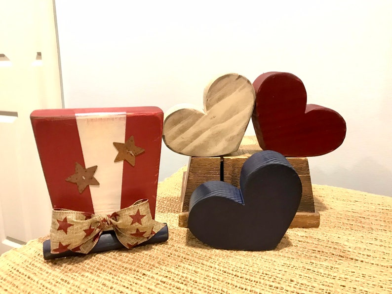 Uncle Sam. America Tiered Tray. Americana Decor. Patriotic - Etsy