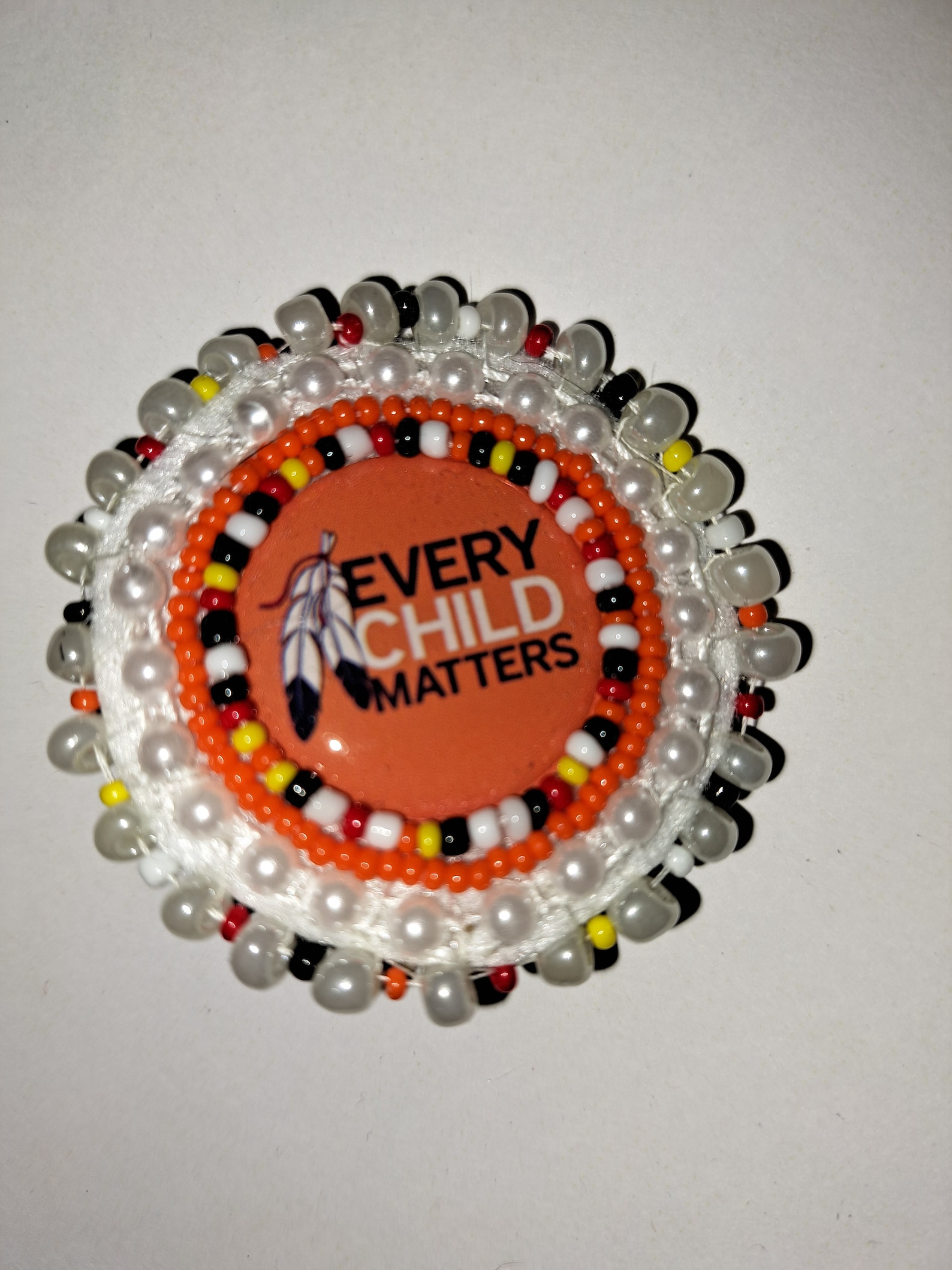 Every Child Matters Beaded Pin - Etsy Canada