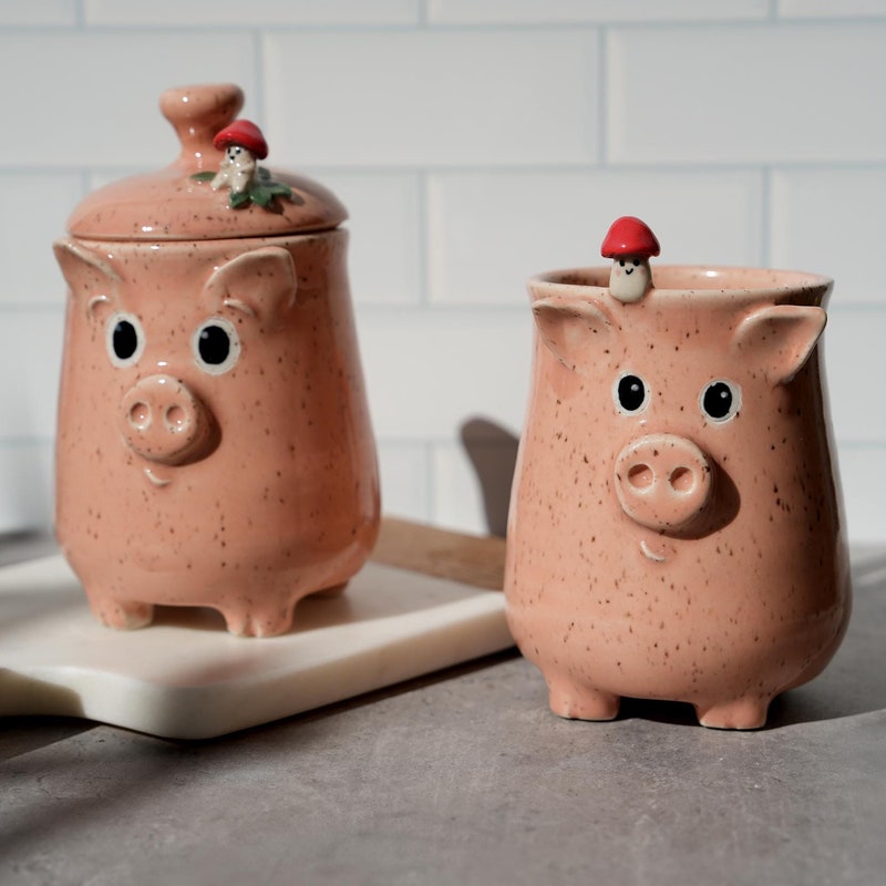 Pig Mug - Etsy