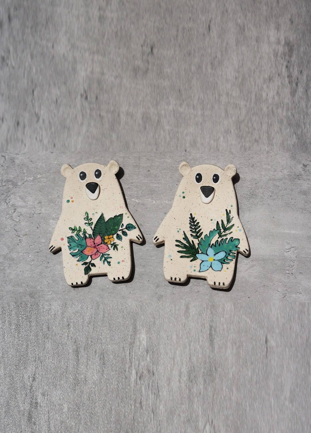 Ships Now Bear Soap Dish / Bear Teaspoon Rest / Bear Trinket Dish ...