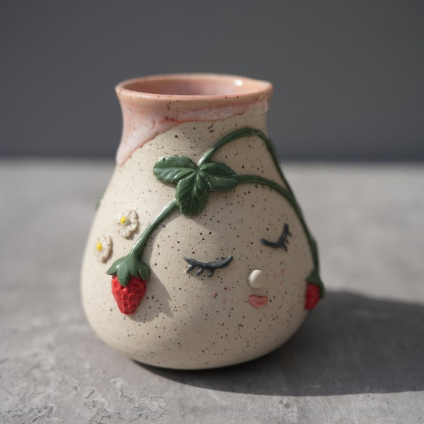 Ceramic Strawberry - Etsy