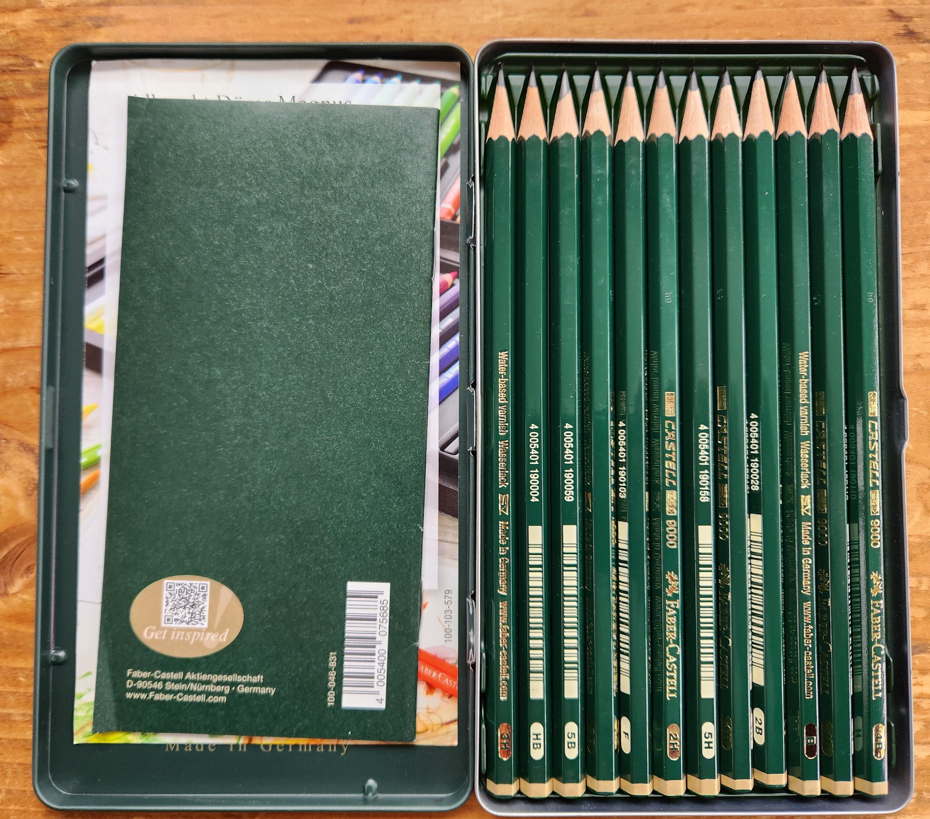 NEW Faber Castell 9000 Graphite Pencil Design Set of 12 - Etsy