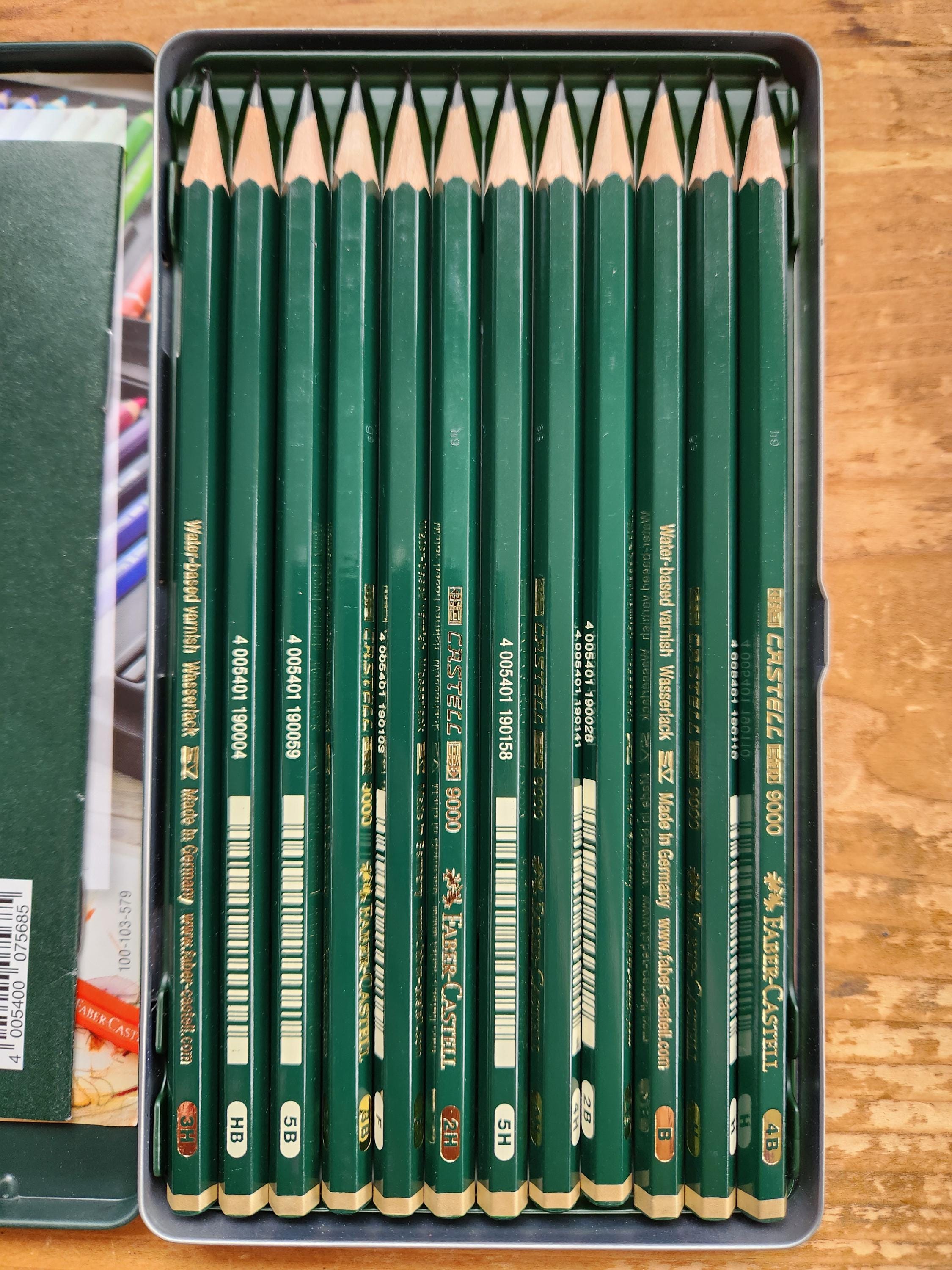 NEW Faber Castell 9000 Graphite Pencil Design Set of 12 - Etsy