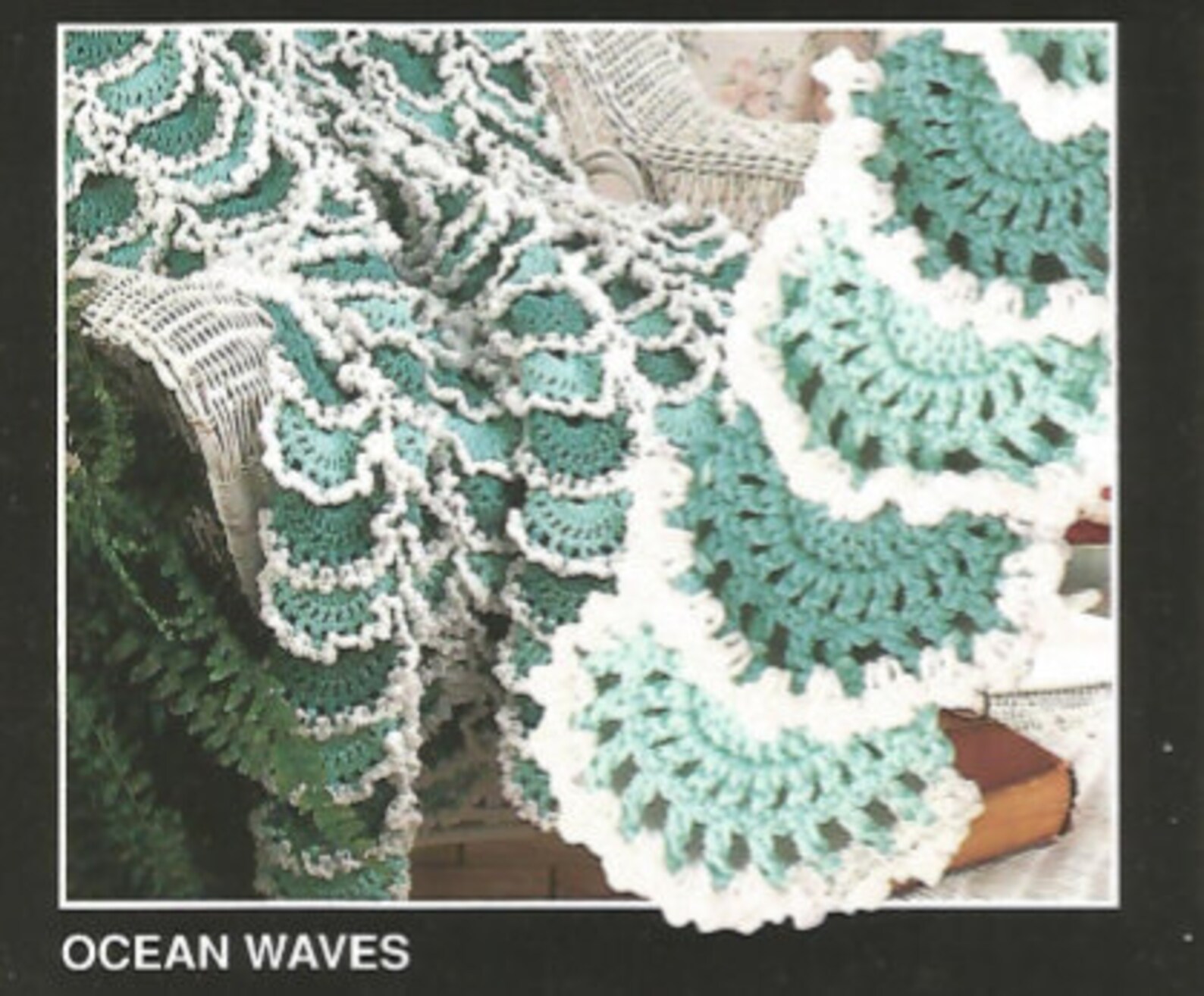 Crochet Afghan Ocean Waves Pattern /ohhhmama/ for Bedspread - Etsy