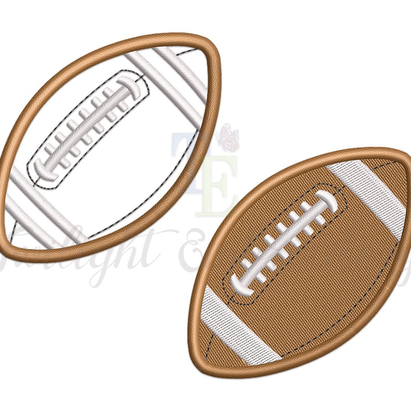 Football Applique - Etsy