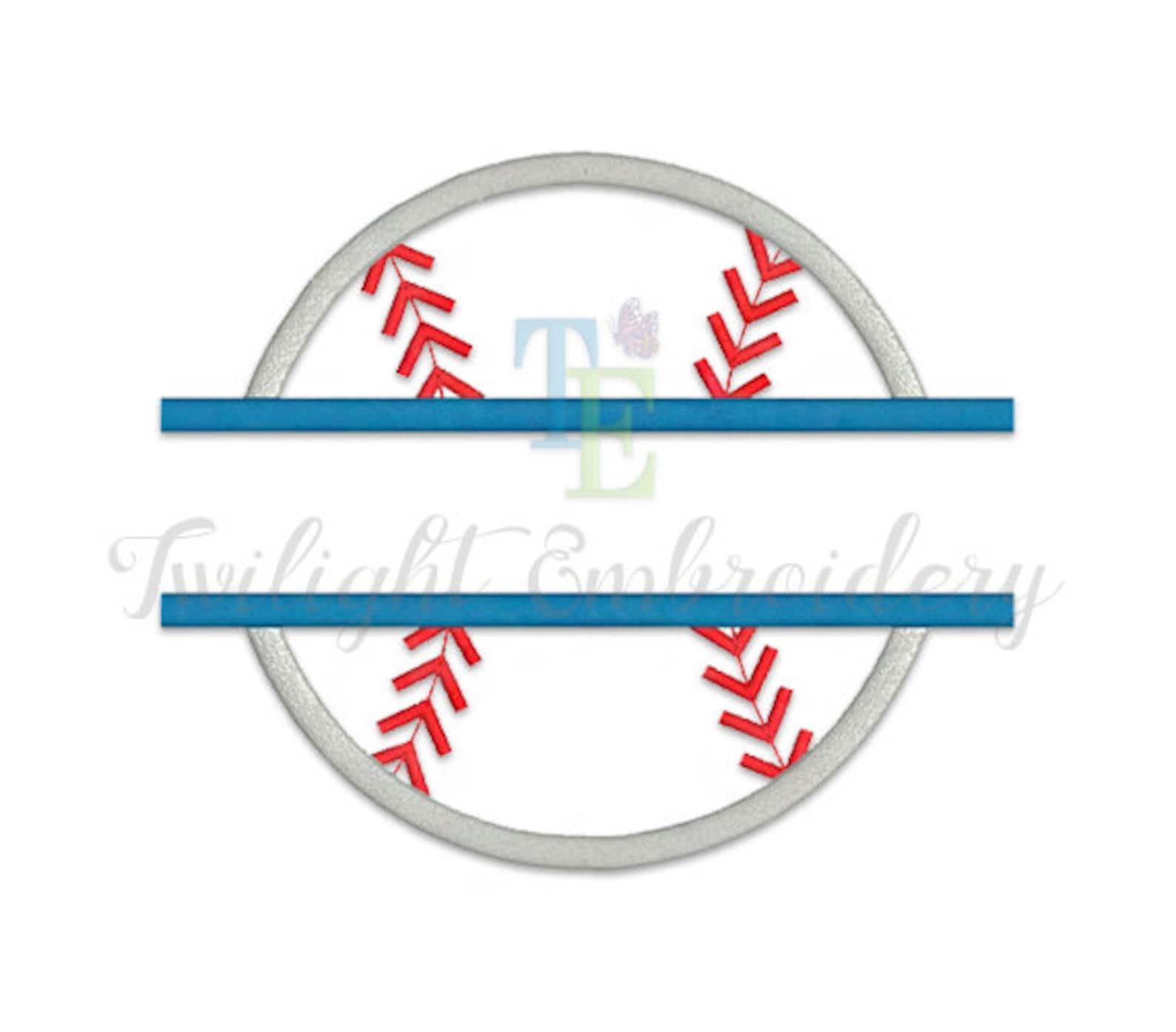 Set of 3 Baseball Embroidery Designs Baseball Applique Designs - Etsy