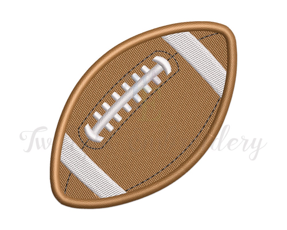Football Embroidery Design American Football Embroidery | Etsy
