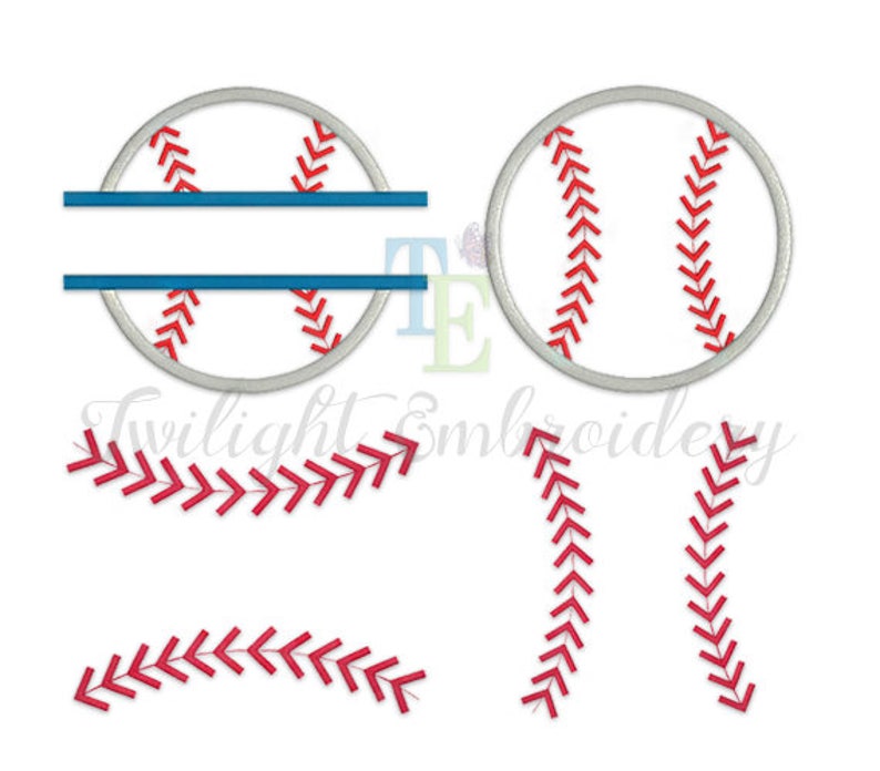 Set of 3 Baseball Embroidery Designs Baseball Applique Designs - Etsy
