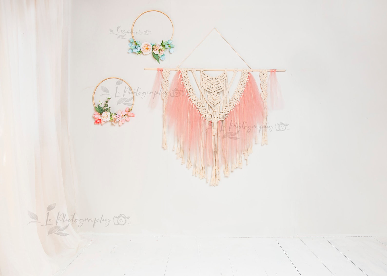 Boho Portrait Backdrops, Maternity Digital Backdrop, Boho Birthday ...