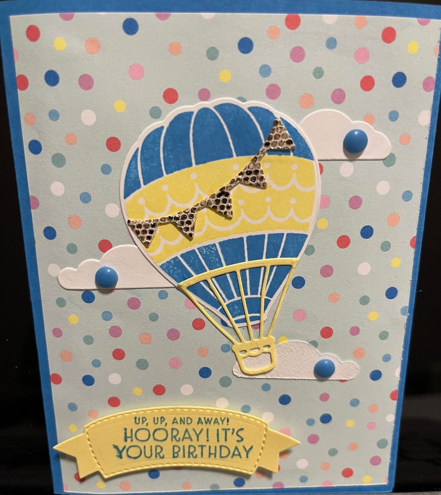 Up up and Away Hooray It's Your Birthday Card - Etsy